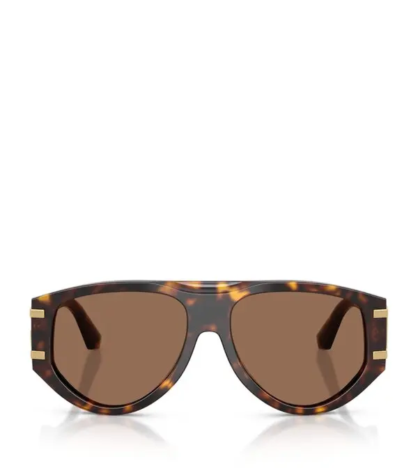 Dolce & Gabbana Dg Millennials Pilot Sunglasses - Brown