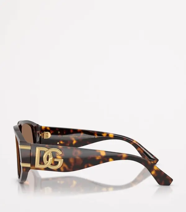 Dolce & Gabbana Dg Millennials Pilot Sunglasses - Brown