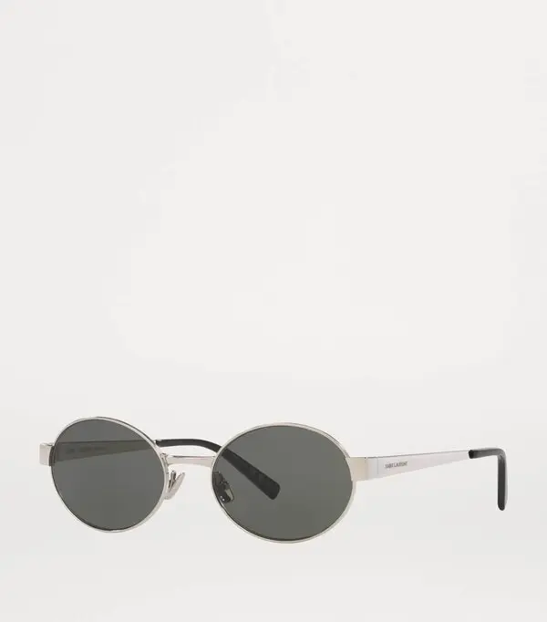 Saint Laurent Metal Sl 692 Sunglasses - Silver
