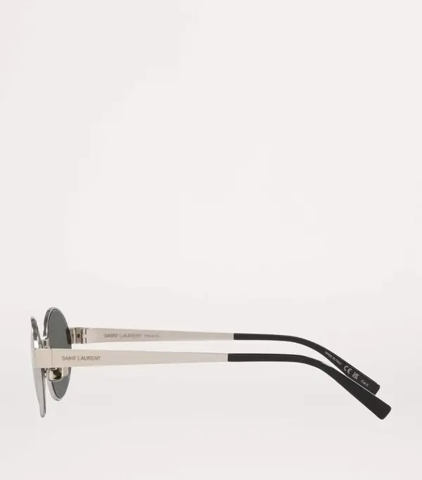 Saint Laurent Metal Sl 692 Sunglasses - Silver