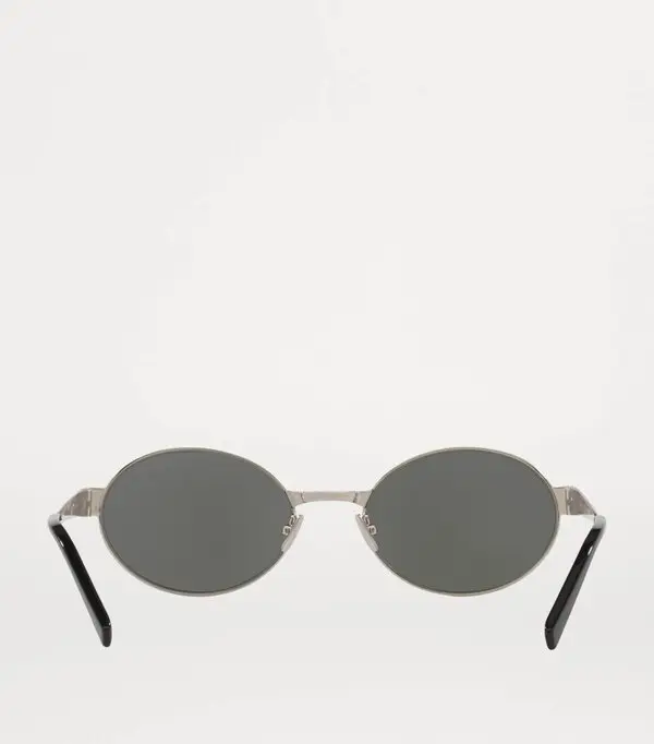 Saint Laurent Metal Sl 692 Sunglasses - Silver