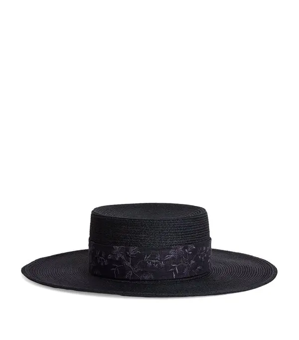 Eleventy Wide Brim Hat - Black
