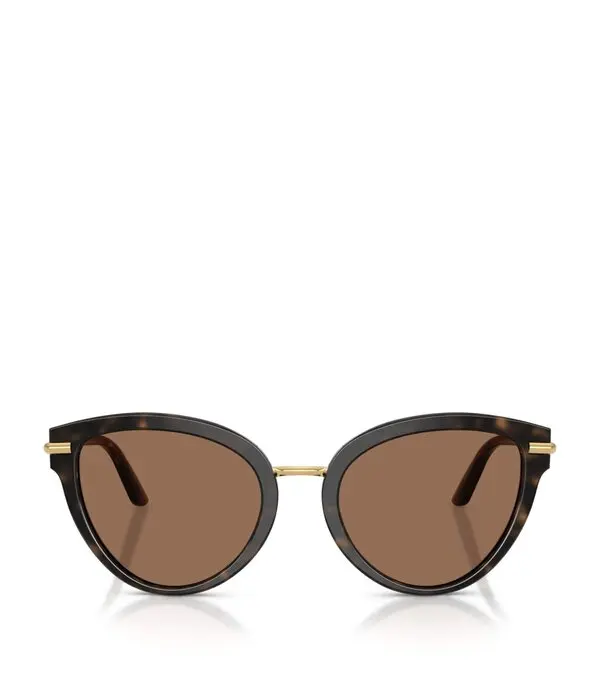 Dolce & Gabbana Butterfly Sunglasses - Brown