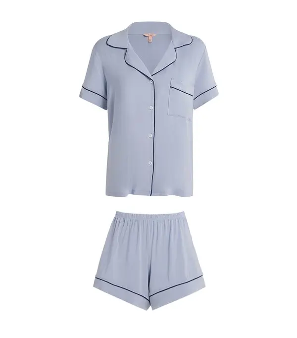 Eberjey Gisele Short Pyjama Set - Blue
