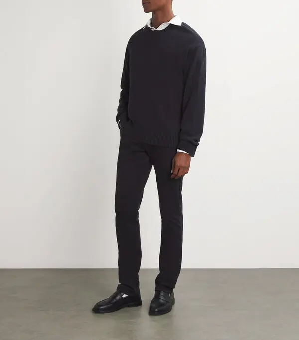 Paige Federal Slim Jeans - Navy