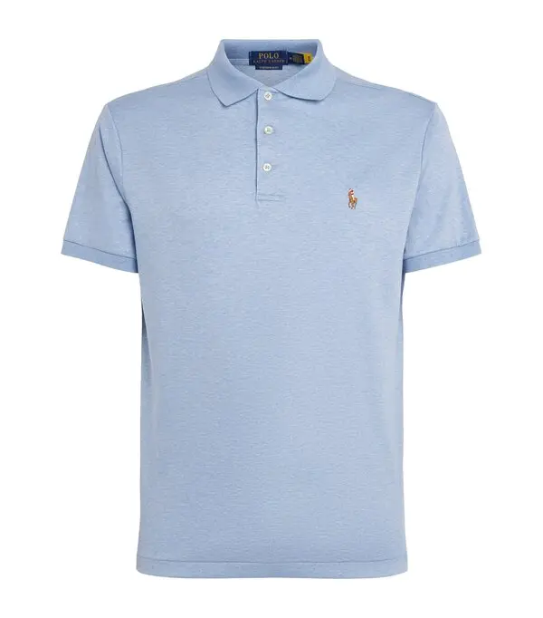 Polo Ralph Lauren Custom Slim-fit Polo Shirt - Blue