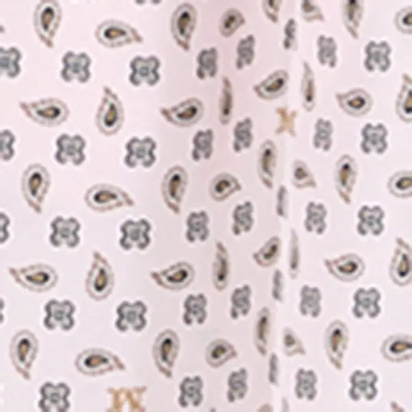 Max Mara Silk Twill Printed Wide-leg Trousers - Pink