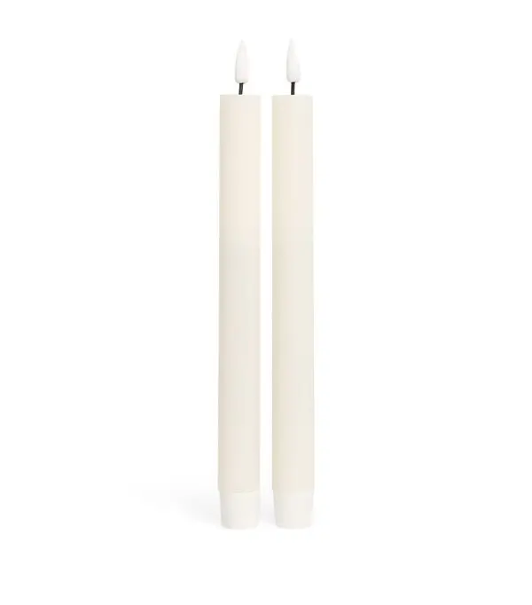 DELUXE HOMEART Wax Led Dinner Candles - Neutral