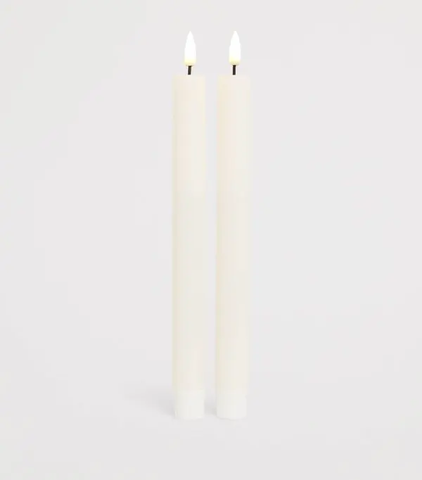 DELUXE HOMEART Wax Led Dinner Candles