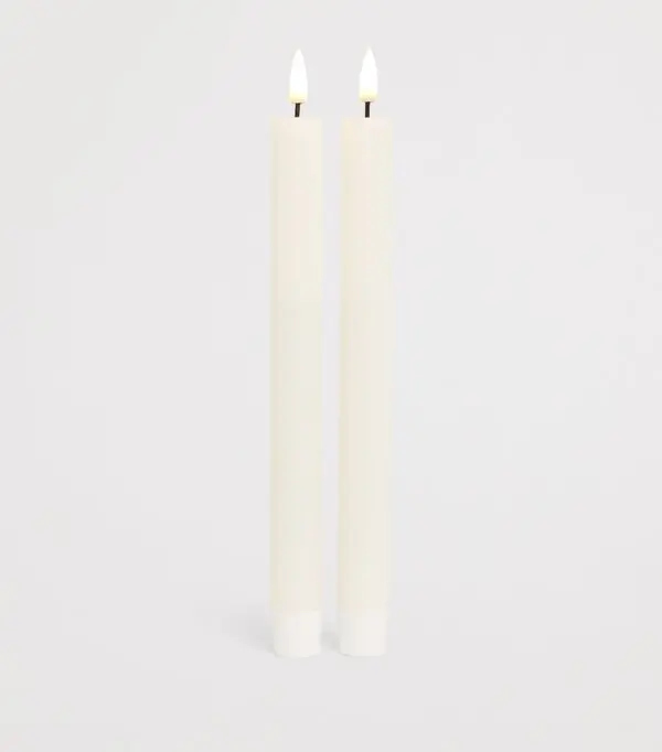 DELUXE HOMEART Wax Led Dinner Candles