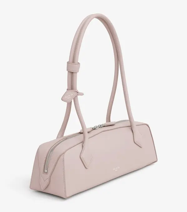 Alaïa Medium Le Teckel Shoulder Bag - Beige