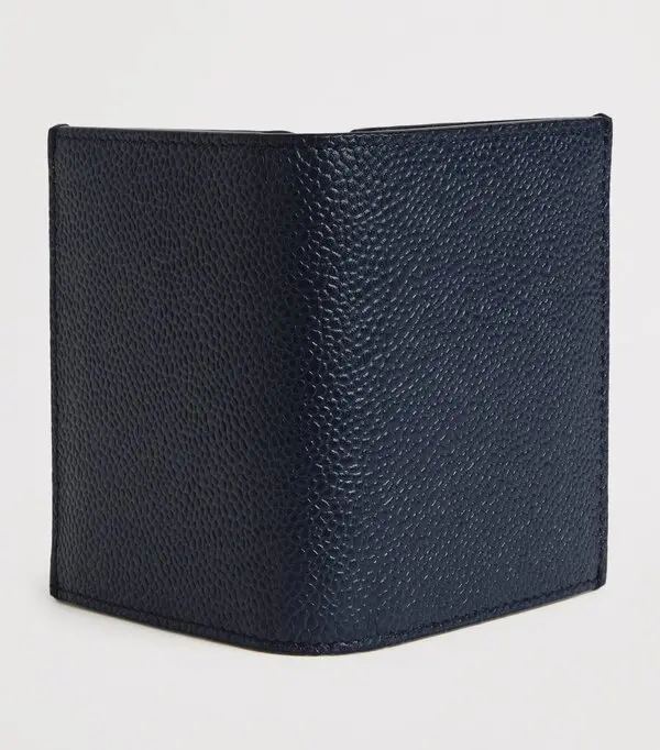 Thom Browne Leather Double Card Holder
