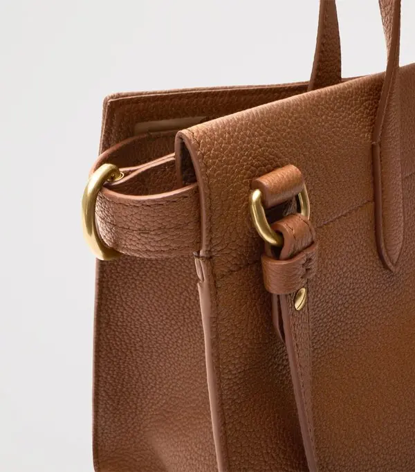 Burberry Small Cotswolds Tote Bag - Brown