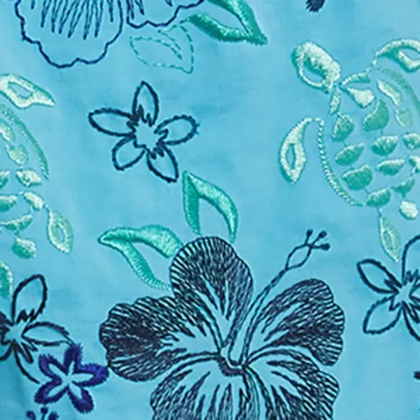 Vilebrequin Embroidered Mistral Swim Shorts - Blue