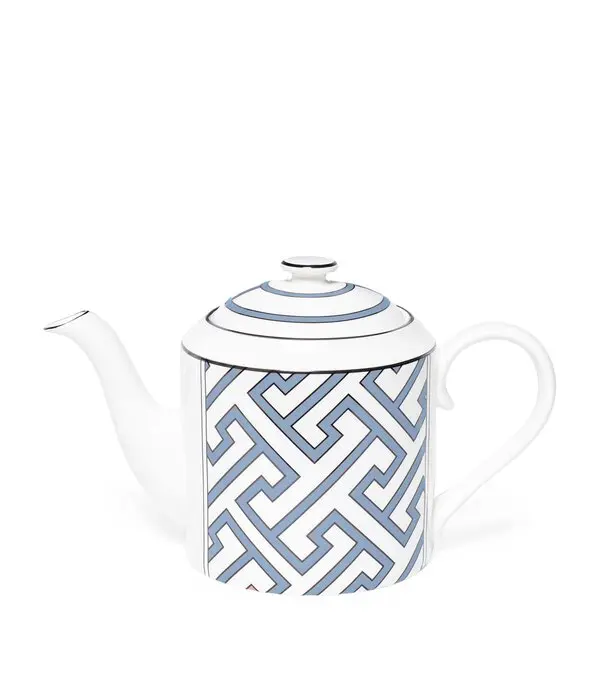 O.W.LONDON Maze Teapot - Blue