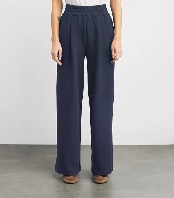 Varley Extra Wide Leg Trousers - Navy