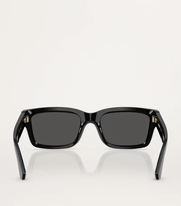 Burberry Acetate Square Sunglasses - Black
