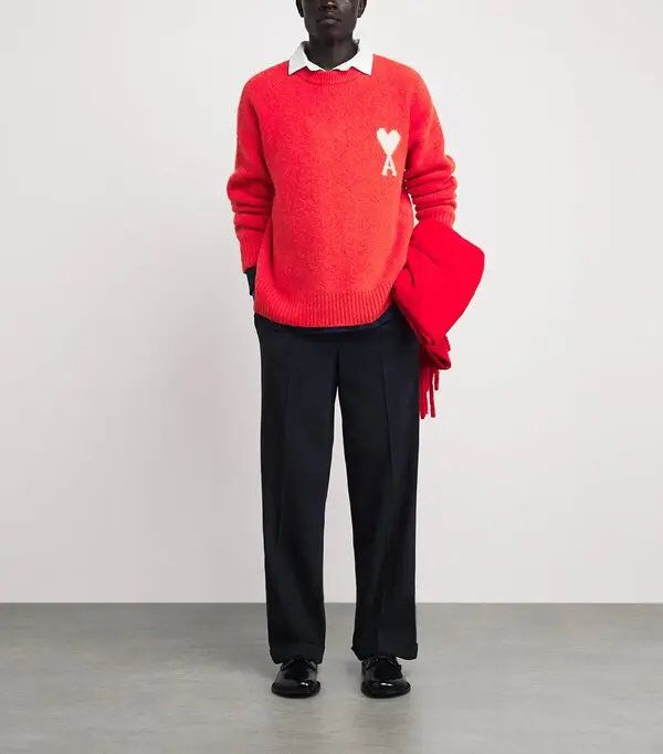 Ami De Coeur Alpaca-blend Sweater