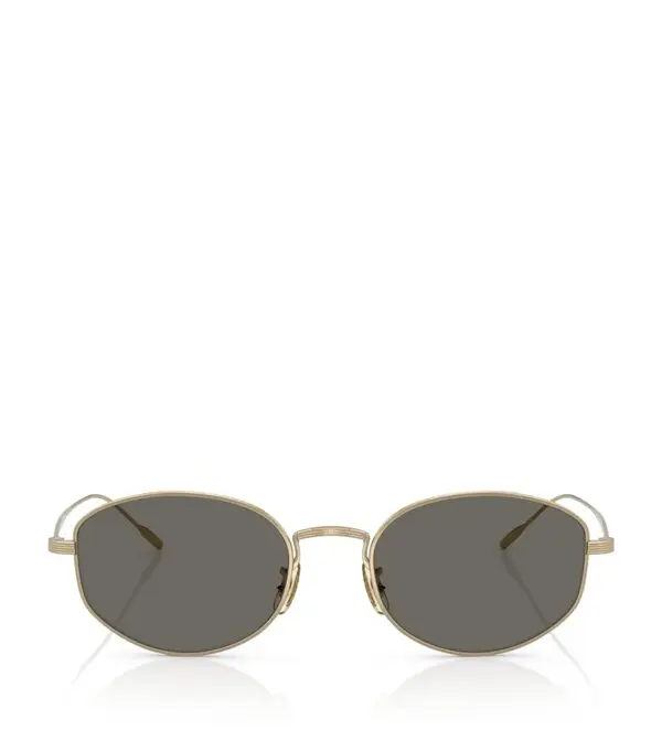 Oliver Spencer Acetate Sunglasses - Gold