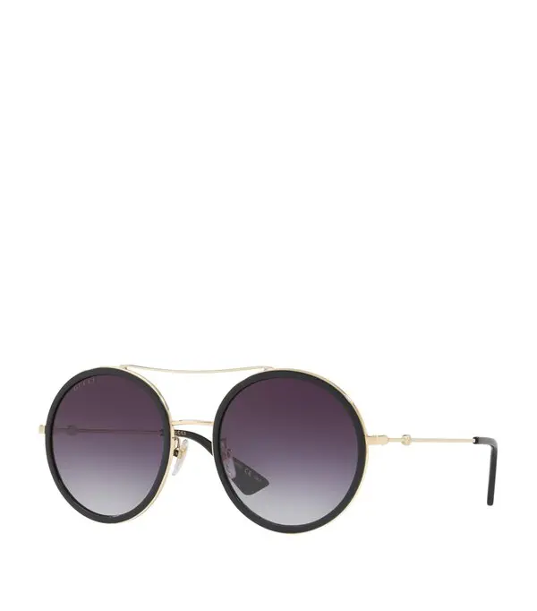 Gucci Metal Round Sunglasses