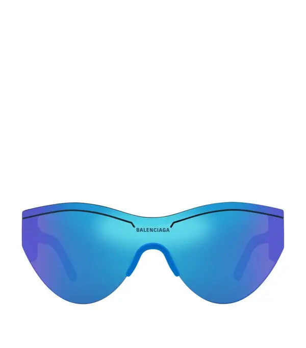 Balenciaga Acetate 6e000185 Sunglasses - Blue