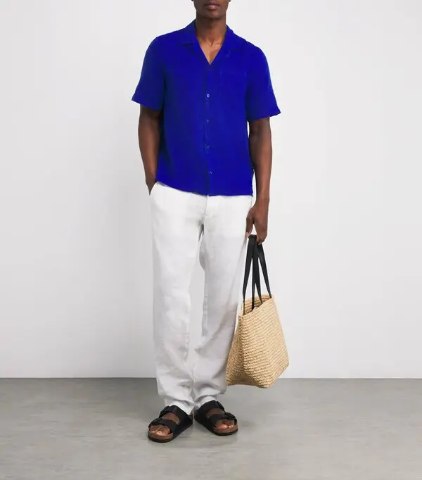 Vilebrequin Linen Charli Shirt - Blue