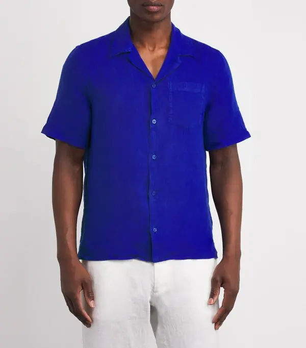 Vilebrequin Linen Charli Shirt - Blue