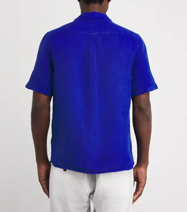 Vilebrequin Linen Charli Shirt - Blue
