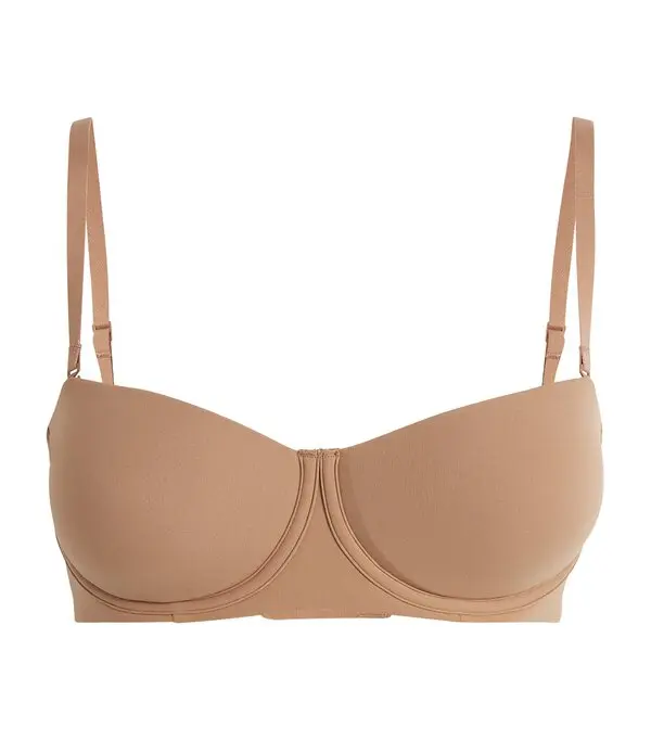 SKIMS Fits Everybody Strapless Bra - Brown