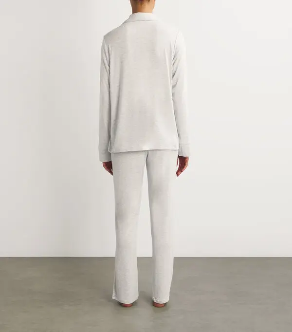 SKIMS Sleep Long-sleeve Pyjama Set - Grey