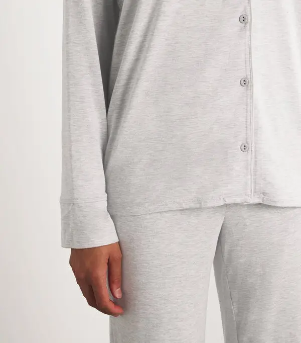SKIMS Sleep Long-sleeve Pyjama Set - Grey