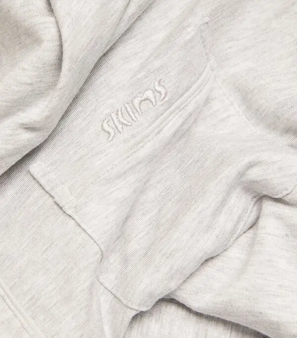 SKIMS Sleep Long-sleeve Pyjama Set - Grey