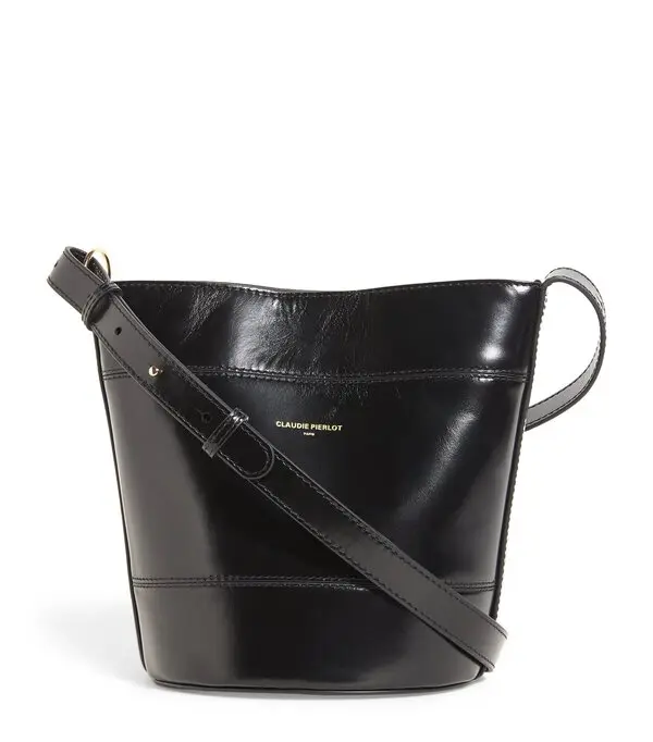 Claudie Pierlot Leather Bucket Bag