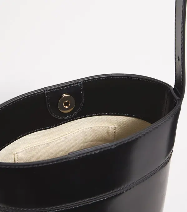 Claudie Pierlot Leather Bucket Bag