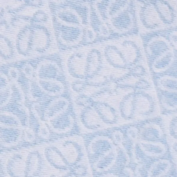 Loewe Wool-cashmere Anagram Scarf - Blue