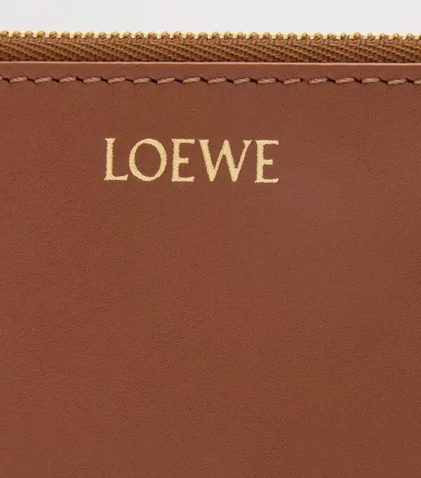 Loewe Leather Knot Card Holder - Brown