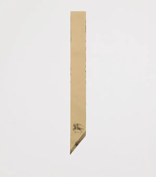 Burberry Silk Watercolour Check Twilly