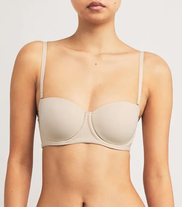 SKIMS Fits Everybody Strapless Bra - Beige
