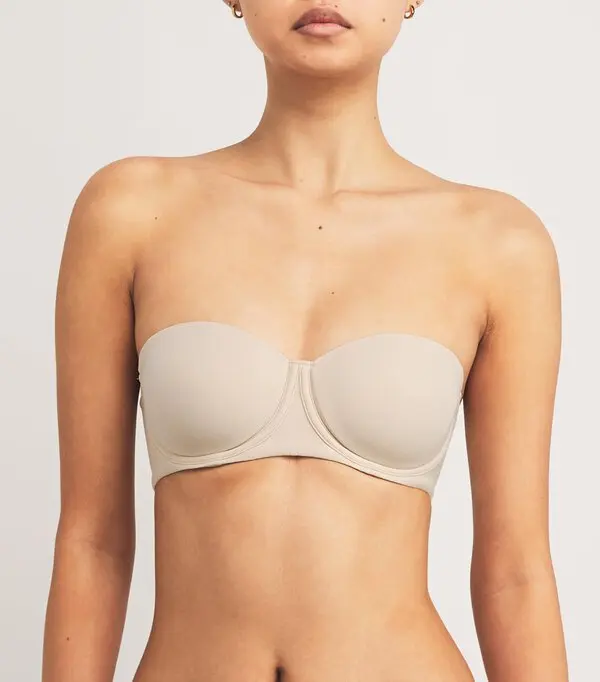 SKIMS Fits Everybody Strapless Bra - Beige