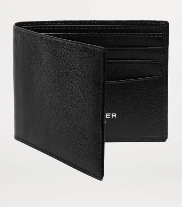 ETTINGER 6-slot Capra Bifold Wallet - Black