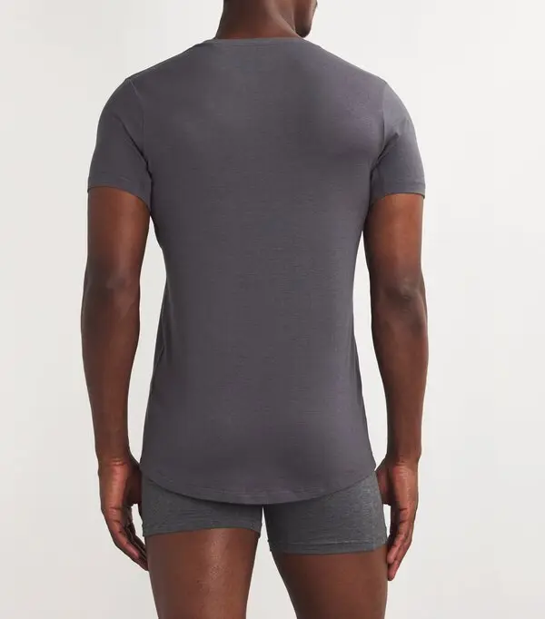 Falke Cotton-blend Daily Climate Control T-shirt - Grey