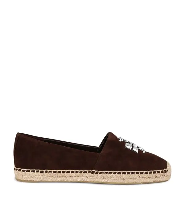 Tory Burch Leather Eleanor Espadrille - Brown
