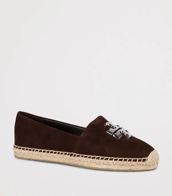 Tory Burch Leather Eleanor Espadrille - Brown