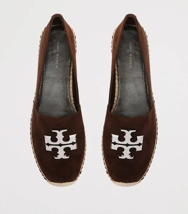 Tory Burch Leather Eleanor Espadrille - Brown