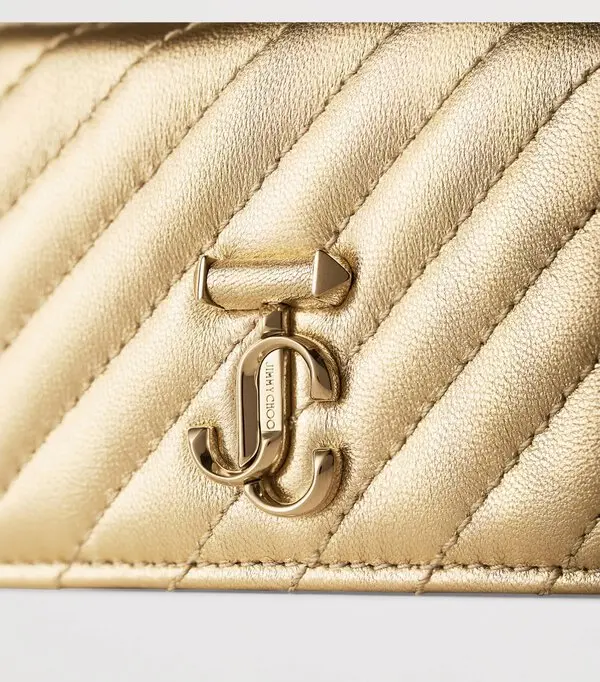JIMMY CHOO Curve Nello Leather Wallet