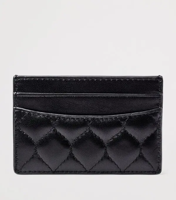 ASPINAL OF LONDON Leather Slim Card Holder - Black