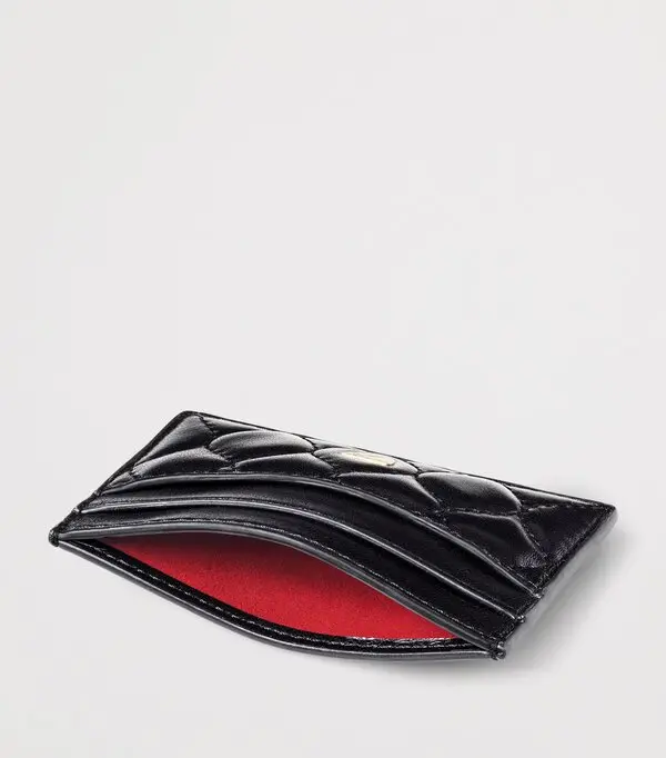 ASPINAL OF LONDON Leather Slim Card Holder - Black
