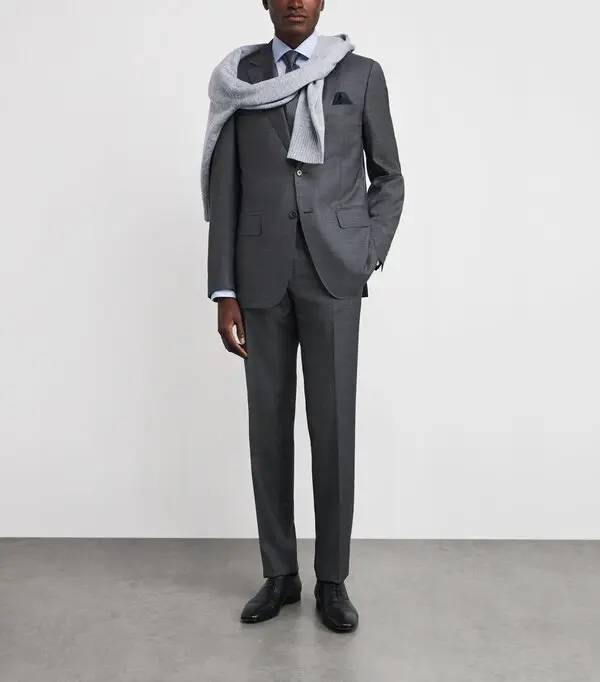 Canali Wool 2-piece Suit - Grey