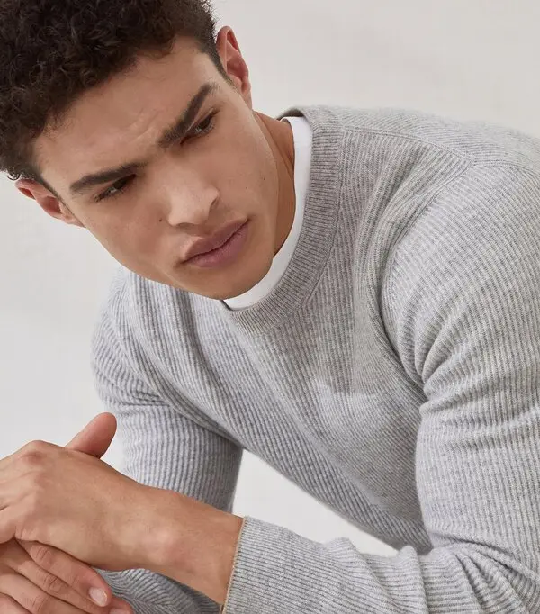 Brunello Cucinelli Cashmere Ribbed Sweater