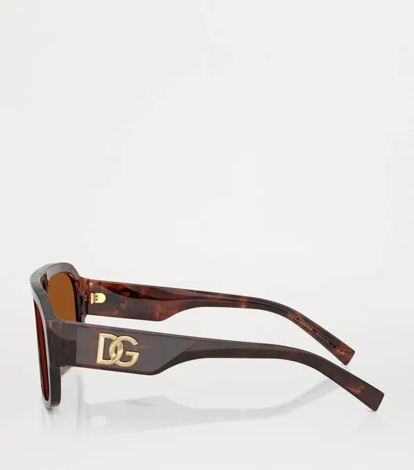 Dolce & Gabbana Acetate Pilot Sunglasses